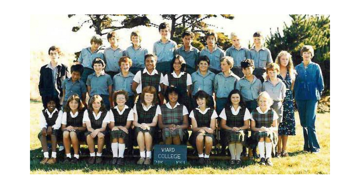 School Photo - 1980's / Bishop Viard College - Porirua | MAD on New Zealand