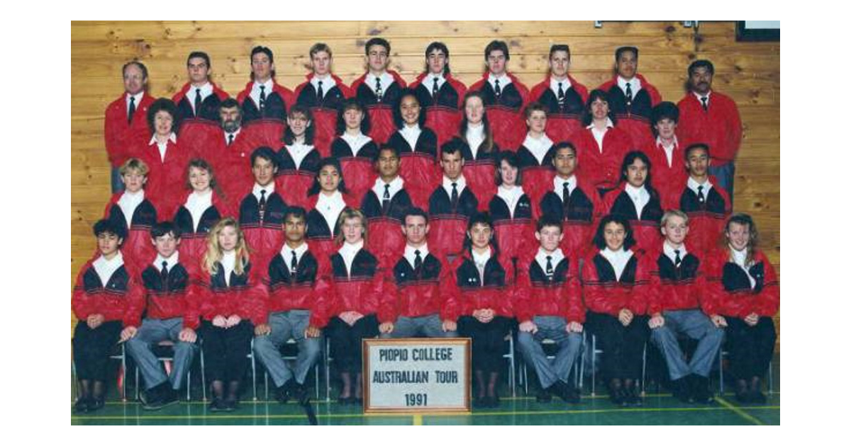 School Photo - 1990's / Piopio College - Piopio | MAD on New Zealand