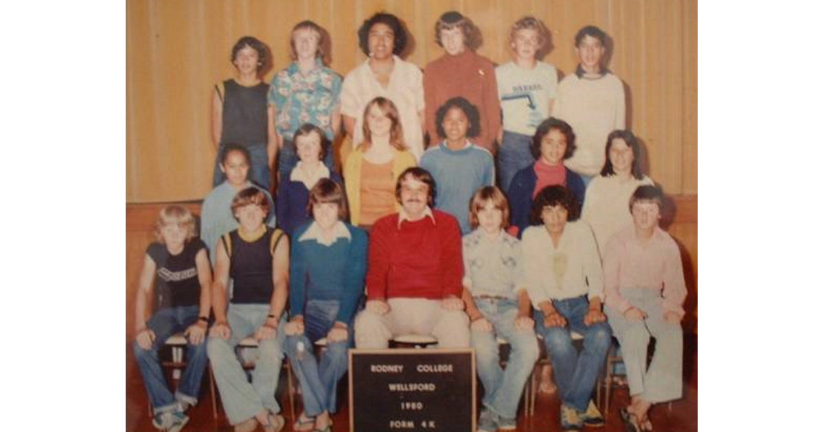 School Photo - 1980's / Rodney College - Wellsford | MAD on New Zealand