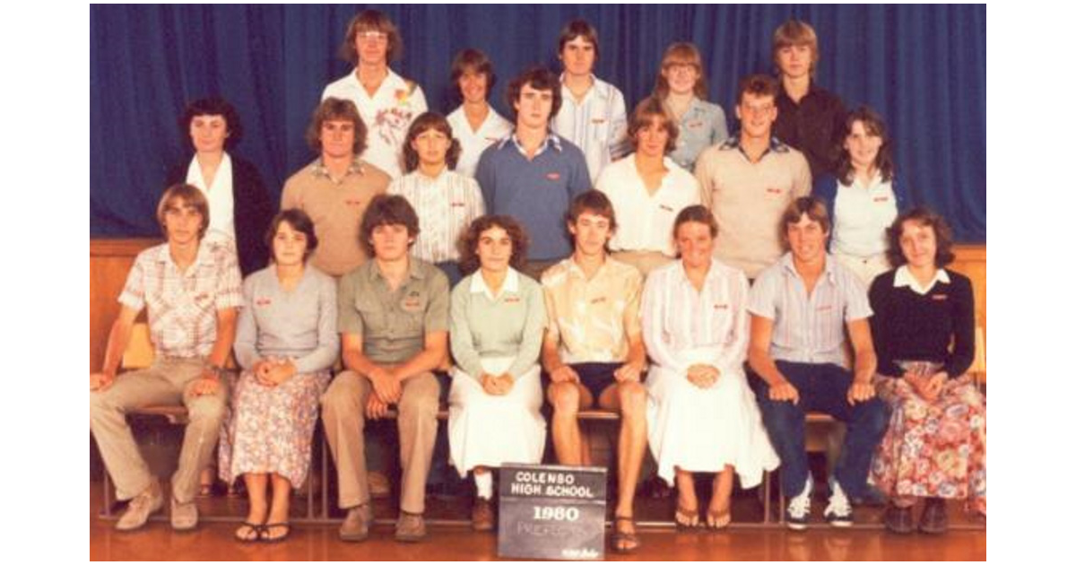School Photo - 1980's / Colenso High School - Napier | MAD on New Zealand