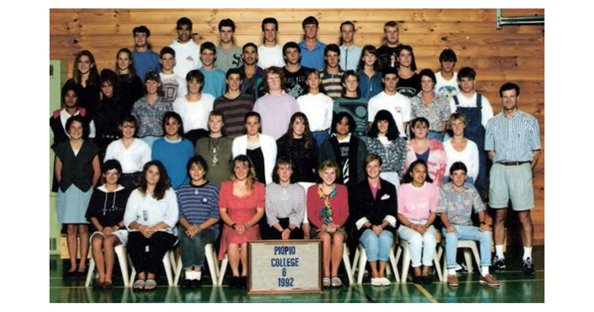 School Photo - 1990's / Piopio College - Piopio | MAD on New Zealand
