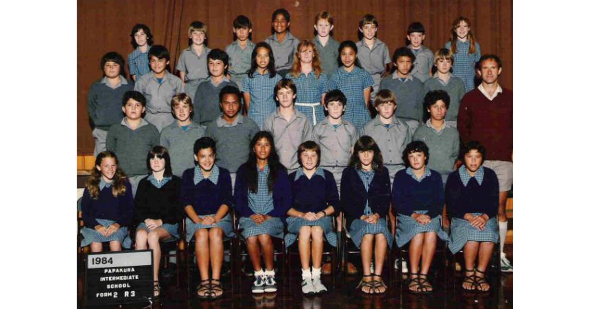 School Photo - 1980's / Papakura Intermediate School - Auckland | MAD on New Zealand