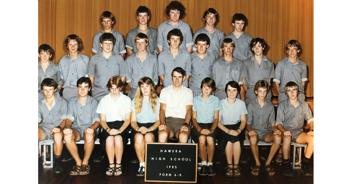 School Photo - 1980's / Hawera High School - Hawera | MAD on New Zealand