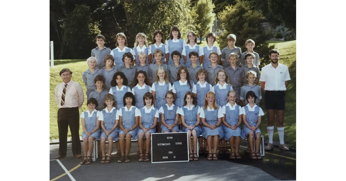 School Photo - 1980's / Devon Intermediate - New Plymouth | MAD on New ...