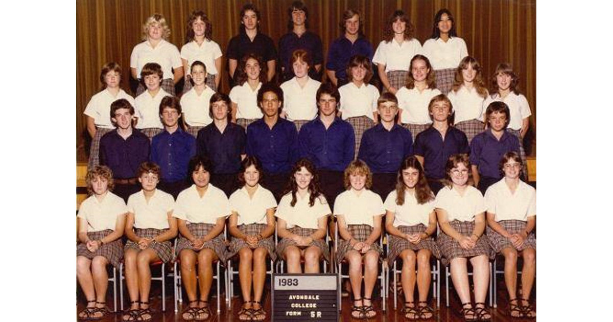 School Photo - 1980's / Avondale College - Auckland | MAD on New Zealand