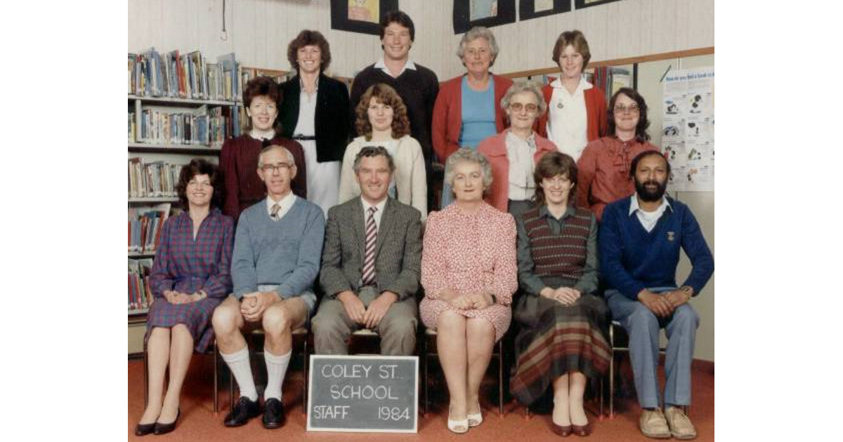 School Photo - 1980's / Coley Street School - Foxton | MAD on New Zealand