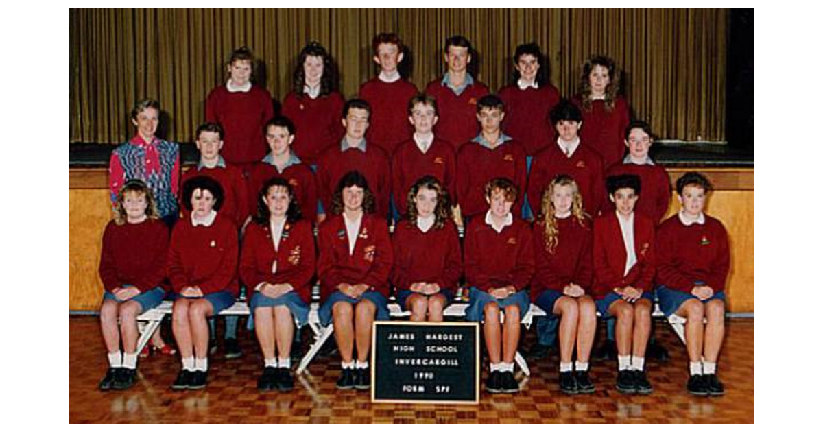 School Photo - 1990's / James Hargest High School - Invercargill | MAD ...