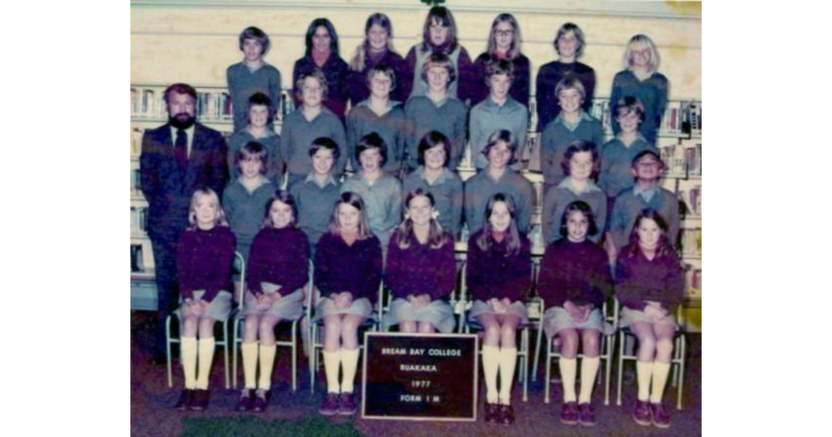 School Photo - 1970's / Bream Bay College - Ruakaka | MAD on New Zealand
