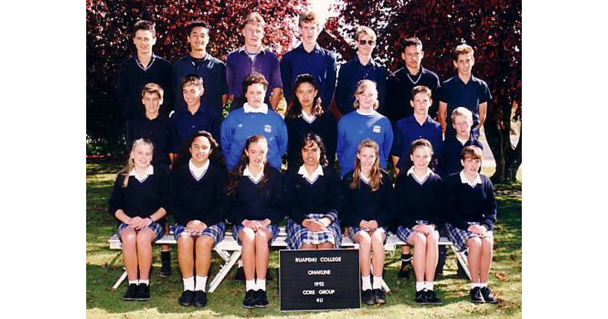School Photo - 1990's / Ruapehu College - Ohakune | MAD on New Zealand