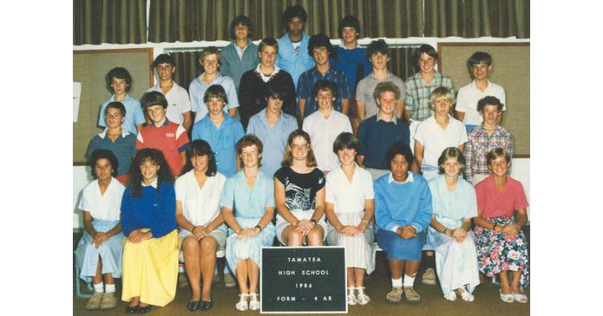 School Photo - 1980's / Tamatea High School - Napier | MAD on New Zealand