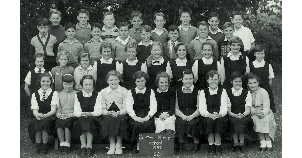 School Photo - 1950's / Central Normal School - Palmerston North | MAD ...
