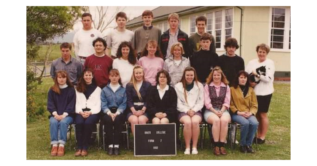 School Photo - 1990's / Okato College - Okato | MAD on New Zealand