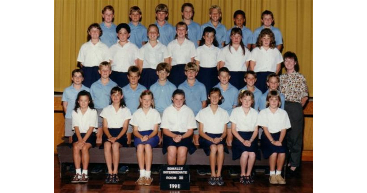 School Photo - 1990's / Bohally Intermediate School - Blenheim | MAD on ...