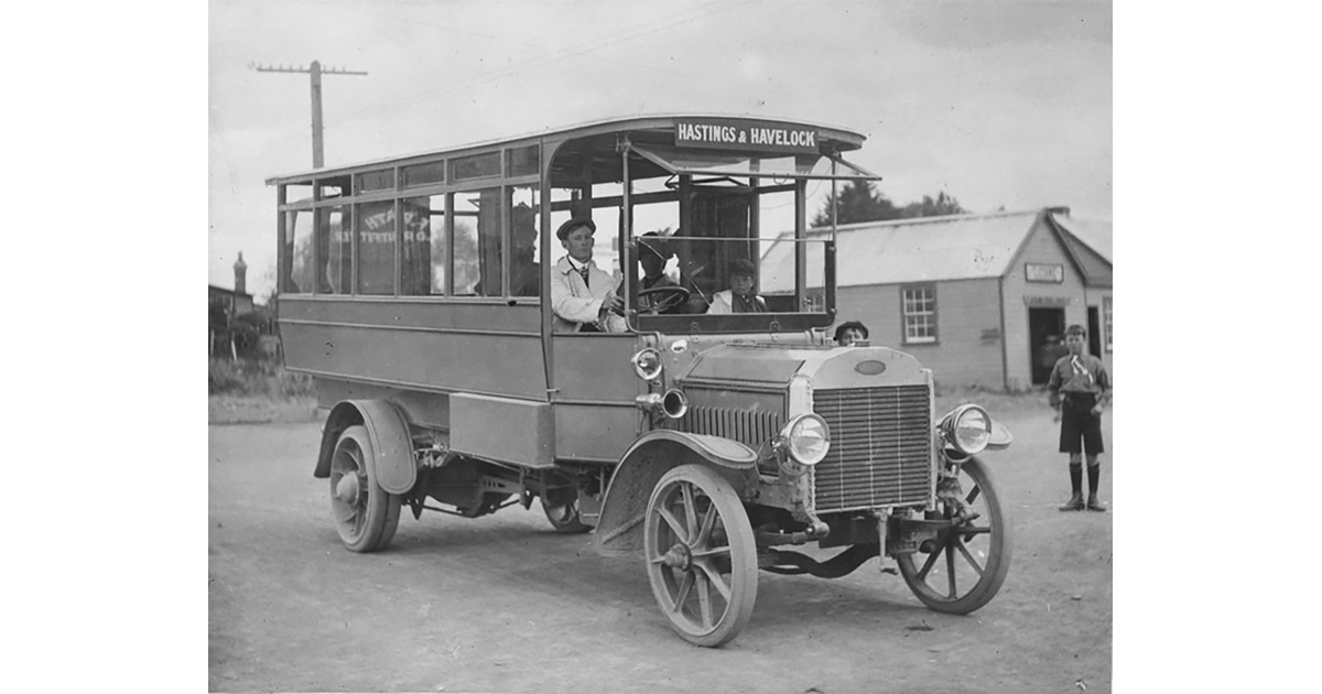 Bus - Nostalgia / Photography - Historical | MAD on New Zealand
