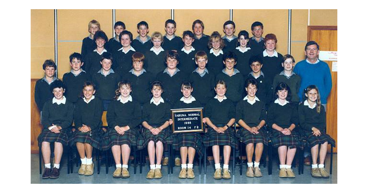 School Photo - 1980's / Tahuna Normal Intermediate - Dunedin | MAD on ...