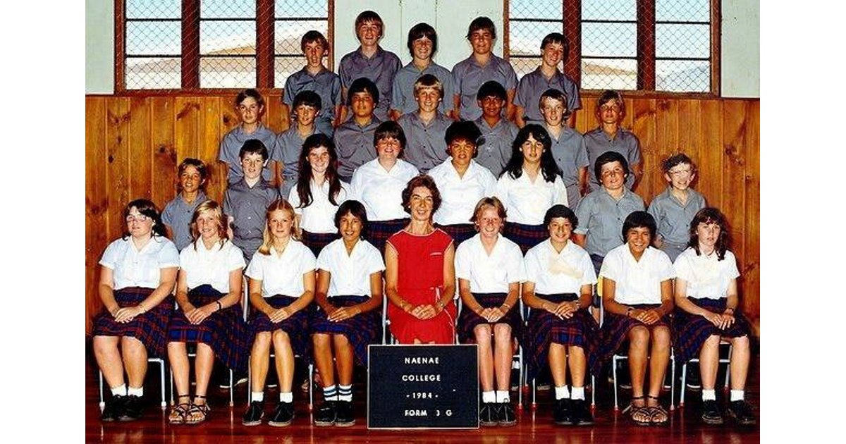 School Photo - 1980's / Naenae College - Lower Hutt | MAD on New Zealand