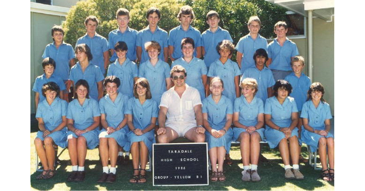 School Photo - 1980's / Taradale High School - Napier | MAD on New Zealand