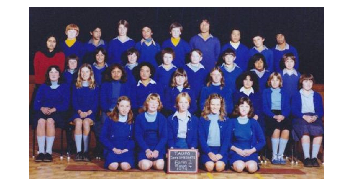 School Photo - 1970's / Taupo Intermediate - Taupo | MAD on New Zealand
