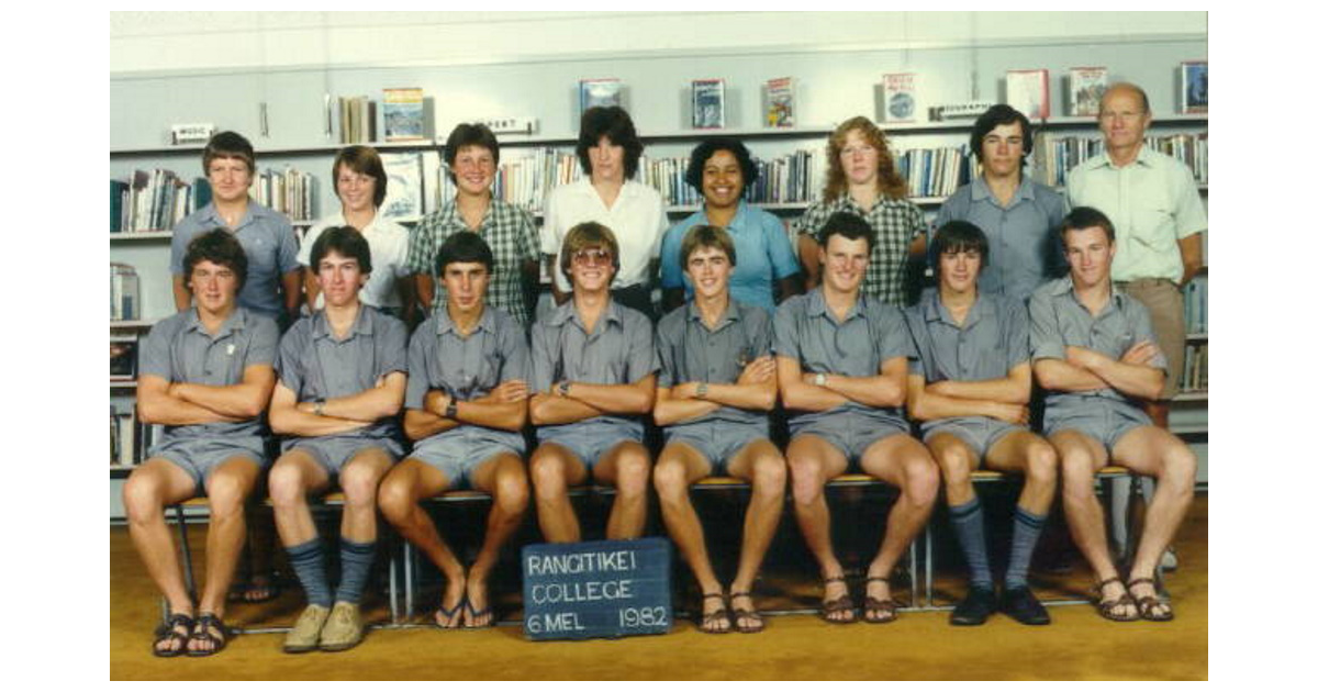 School Photo - 1980's / Rangitikei College - Marton | MAD on New Zealand