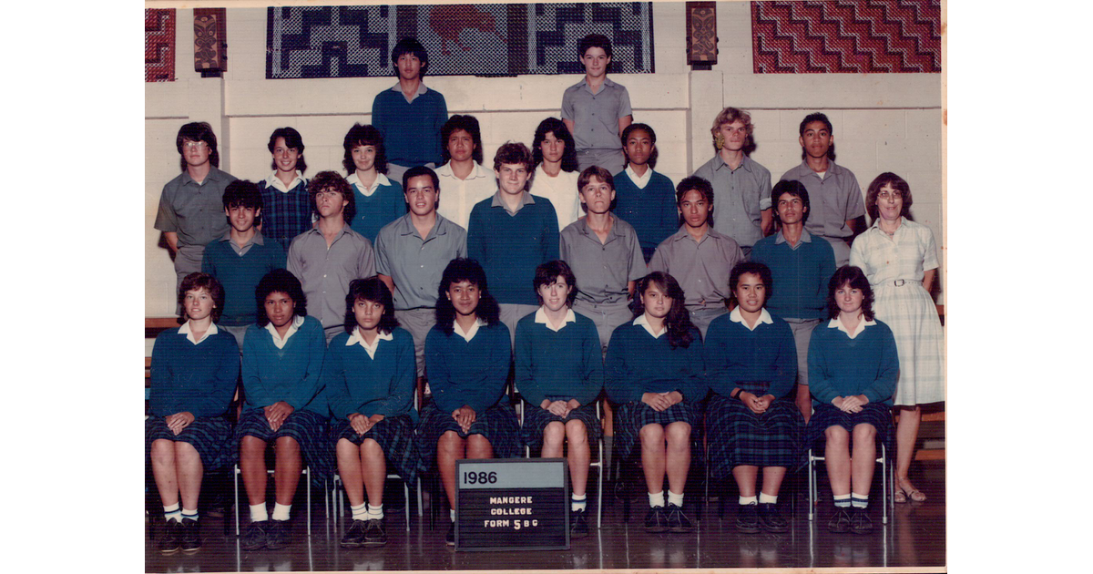 School Photo - 1980's / Mangere College - Auckland | MAD on New Zealand