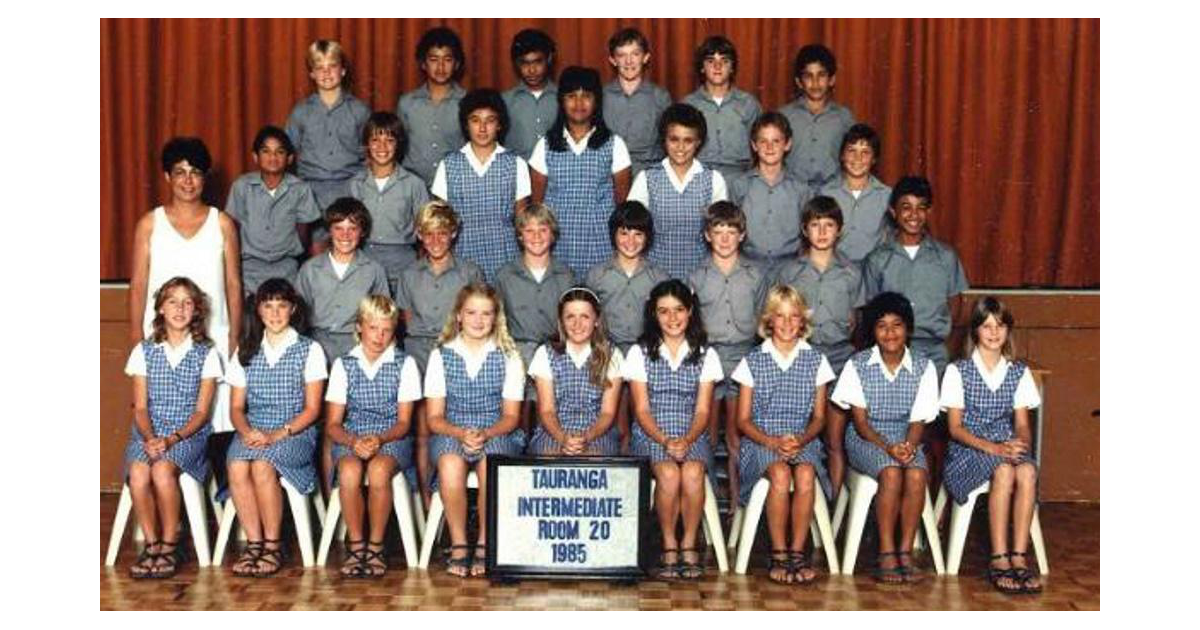 School Photo - 1980's / Taupo Intermediate - Taupo | MAD on New Zealand