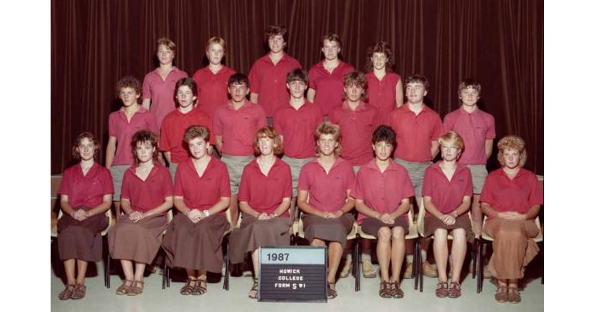 School Photo - 1980's / Howick College - Auckland | MAD on New Zealand