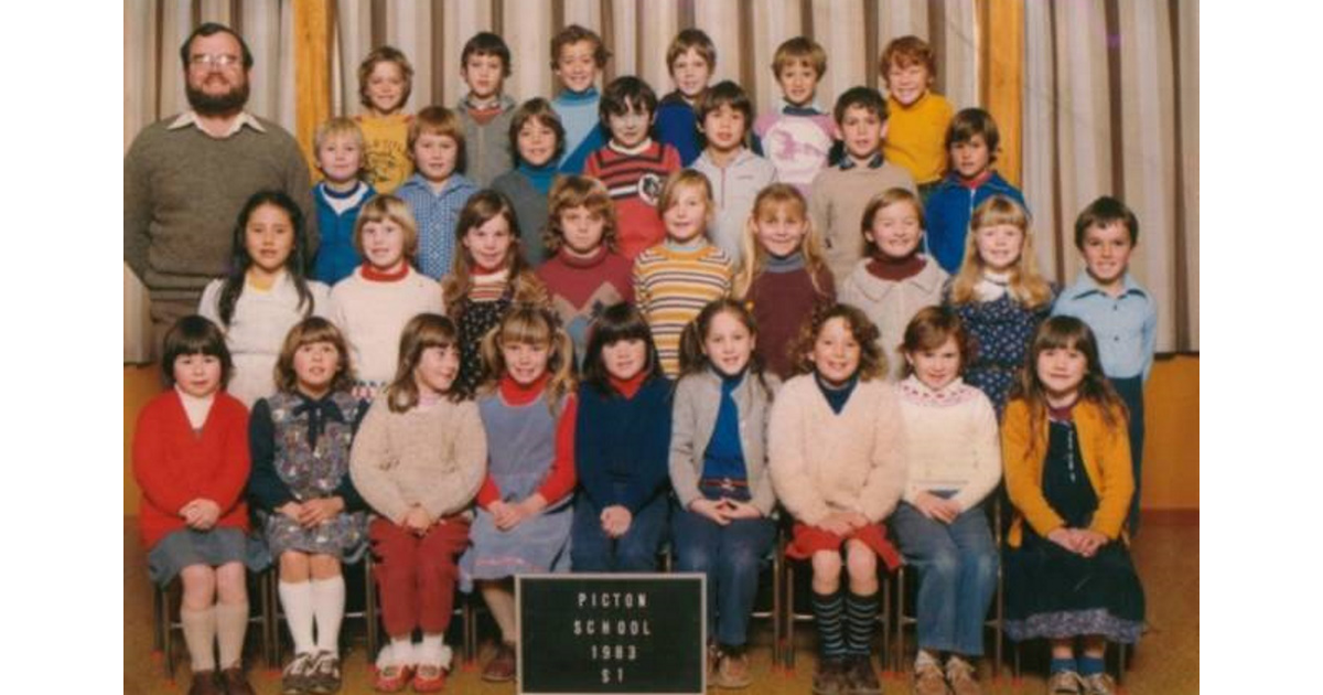 School Photo - 1980's / Picton School - Picton | MAD on New Zealand