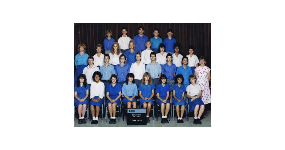 School Photo - 1980's / Waitakere College - Henderson | MAD on New Zealand