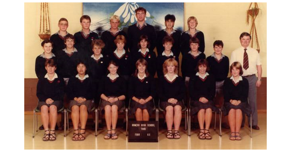 School Photo - 1980's / Hawera High School - Hawera | MAD on New Zealand