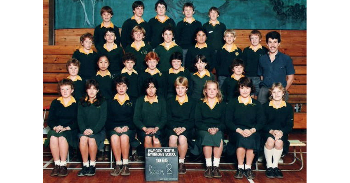 School Photo - 1980's / Havelock North Intermediate School - Havelock ...