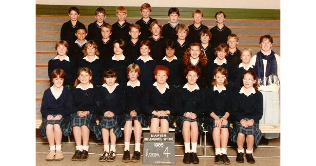 School Photo - 1980's / Napier Intermediate School - Napier | MAD on ...