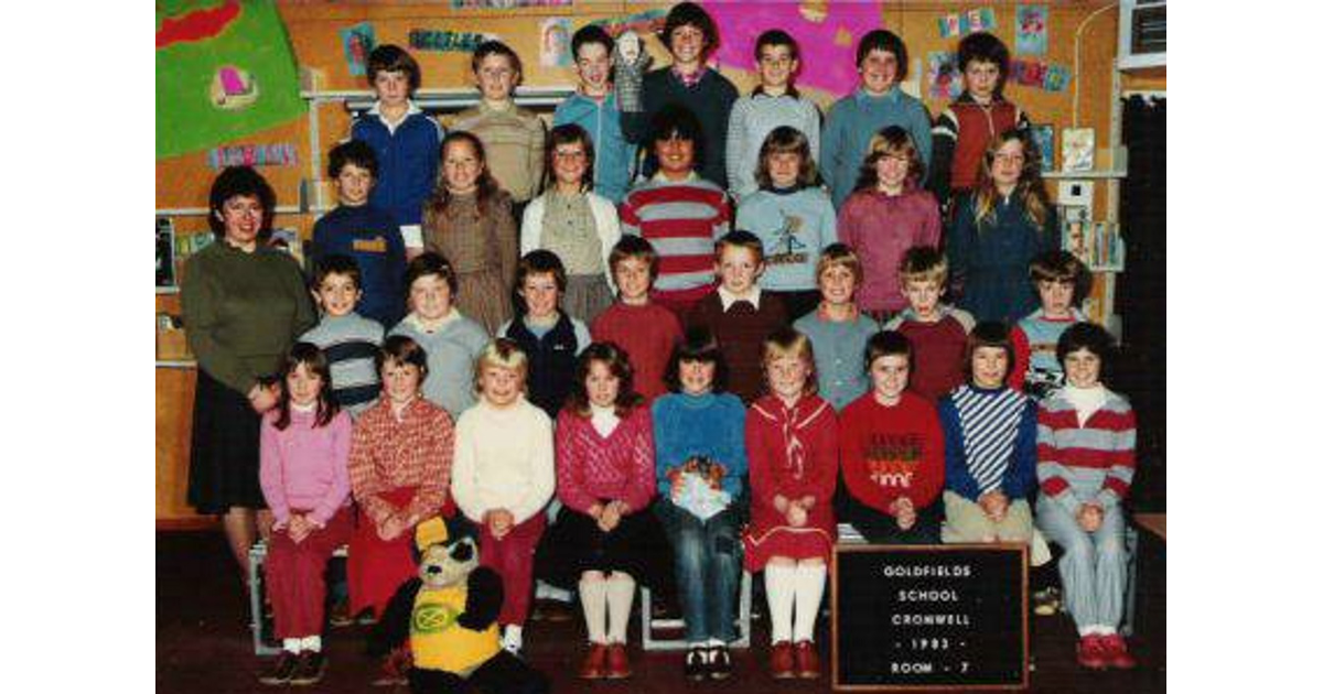 School Photo - 1980's / Goldfields School - Cromwell | MAD on New Zealand
