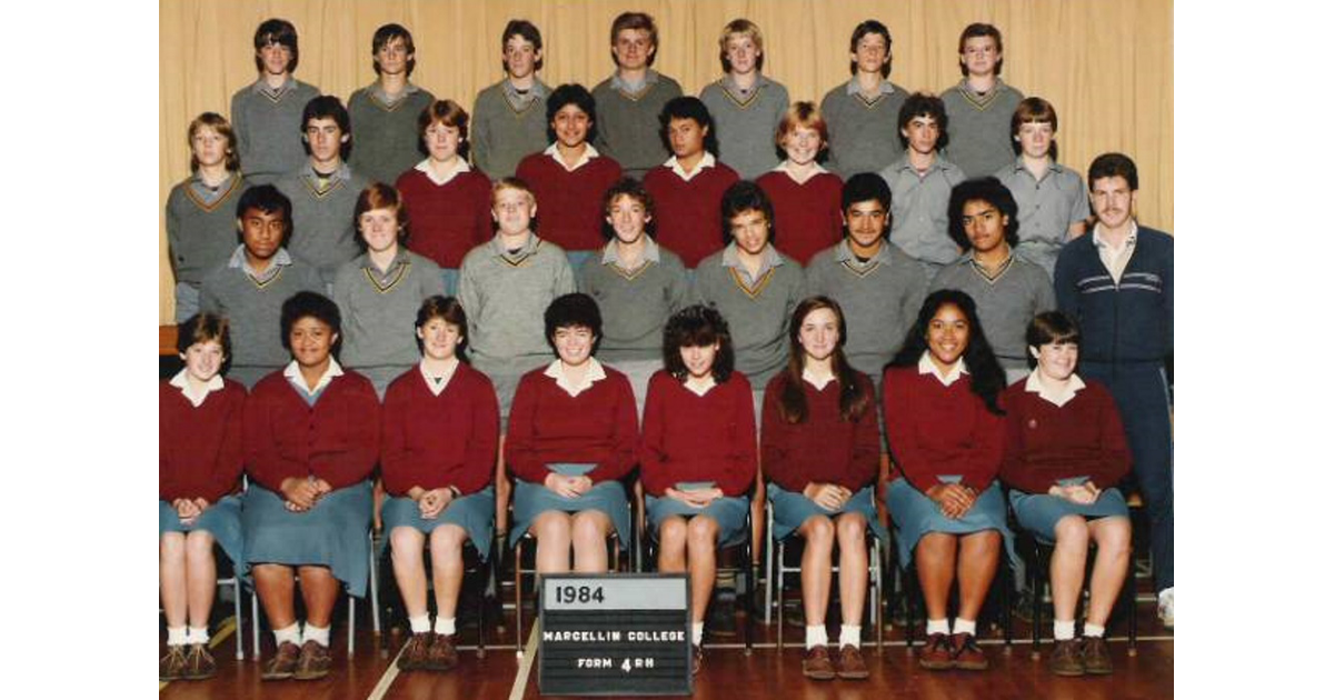 School Photo - 1980's / Marcellin College - Auckland | MAD on New Zealand