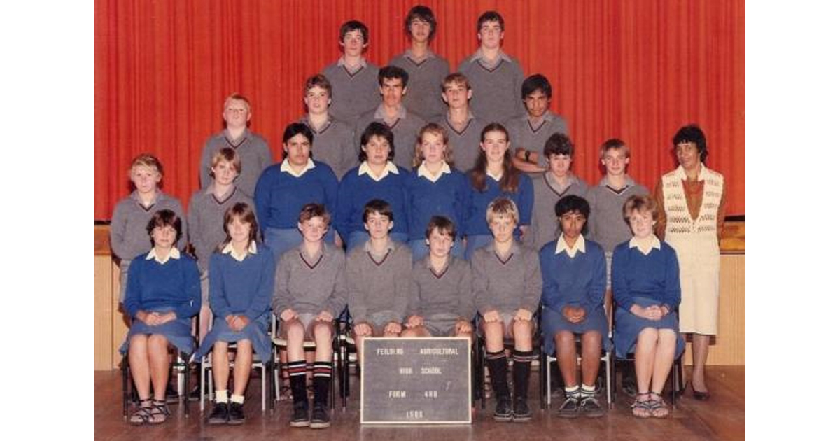 School Photo - 1980's / Feilding High School - Feilding | MAD on New ...