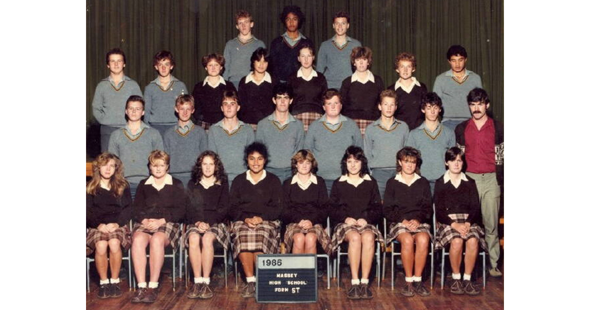 School Photo - 1980's / Massey High School - Auckland | MAD on New Zealand