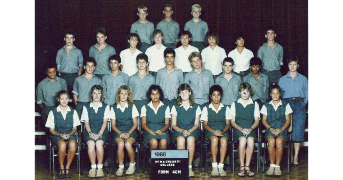 School Photo - 1980's / Mount Maunganui College - Mount Maunganui | MAD ...