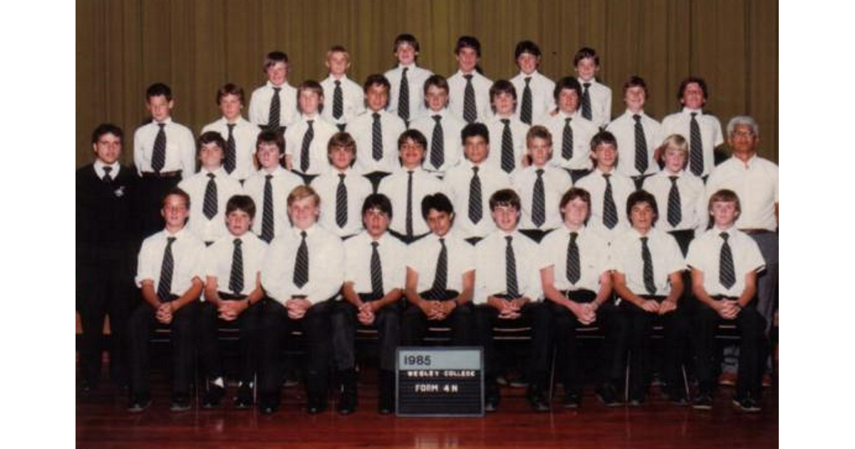 School Photo - 1980's / Wesley College - Paerata | MAD on New Zealand