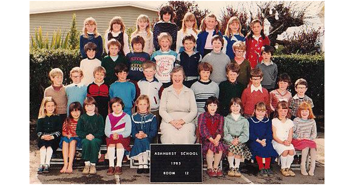 School Photo - 1980's / Ashhurst School - Ashhurst | MAD on New Zealand