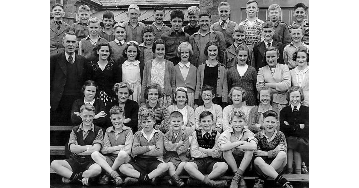 School Photo - 1950's / Port Chalmers School - Otago | MAD on New Zealand School Photo - 1950's / Port Chalmers School - Otago | MAD on New Zealand