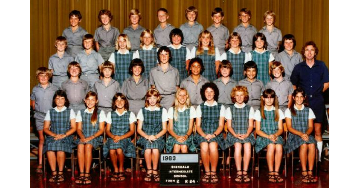 School Photo - 1980's / Birkdale Intermediate School - Auckland | MAD ...