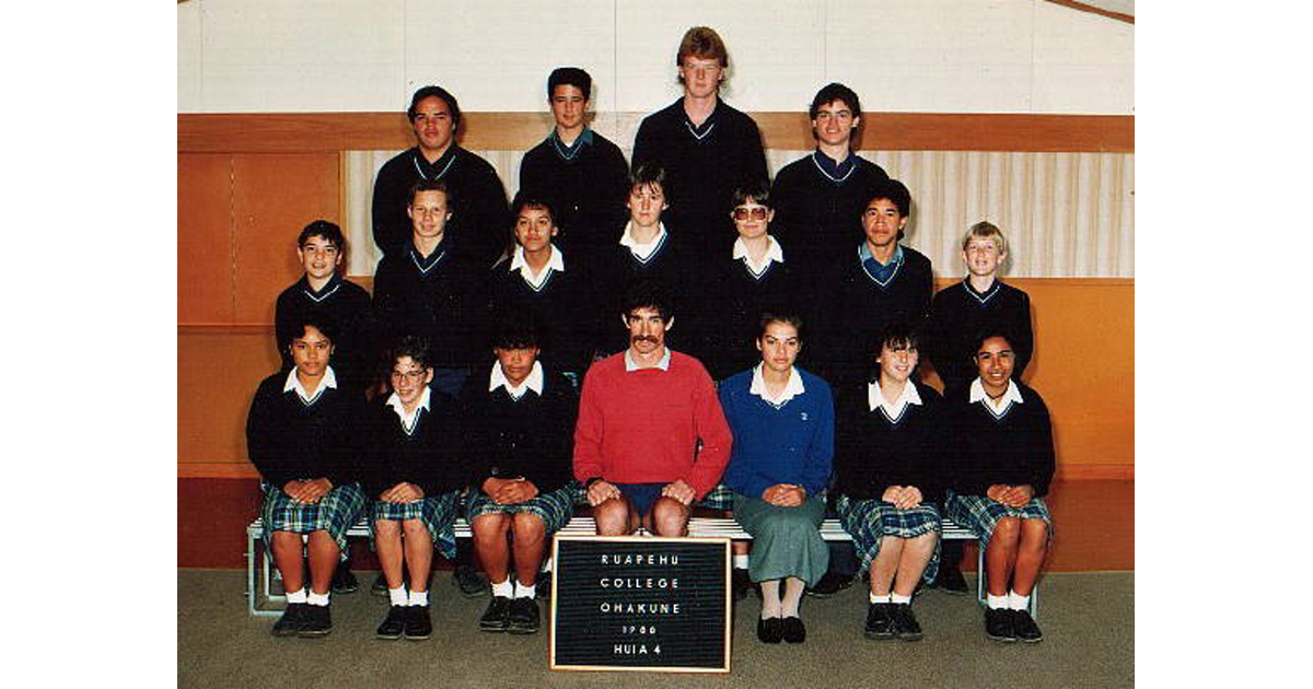 School Photo - 1980's / Ruapehu College - Ohakune | MAD on New Zealand