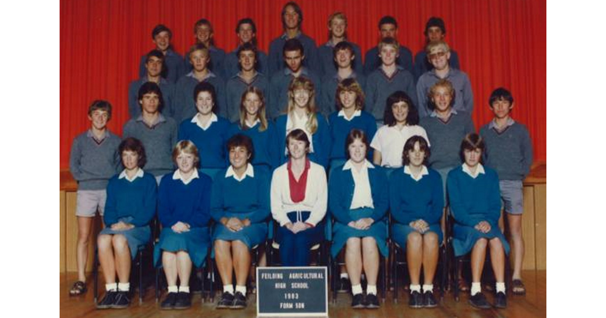 School Photo - 1980's / Feilding High School - Feilding | MAD on New ...