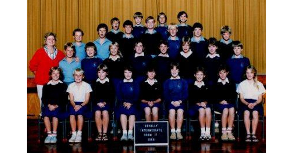School Photo - 1980's / Bohally Intermediate School - Blenheim | MAD on ...