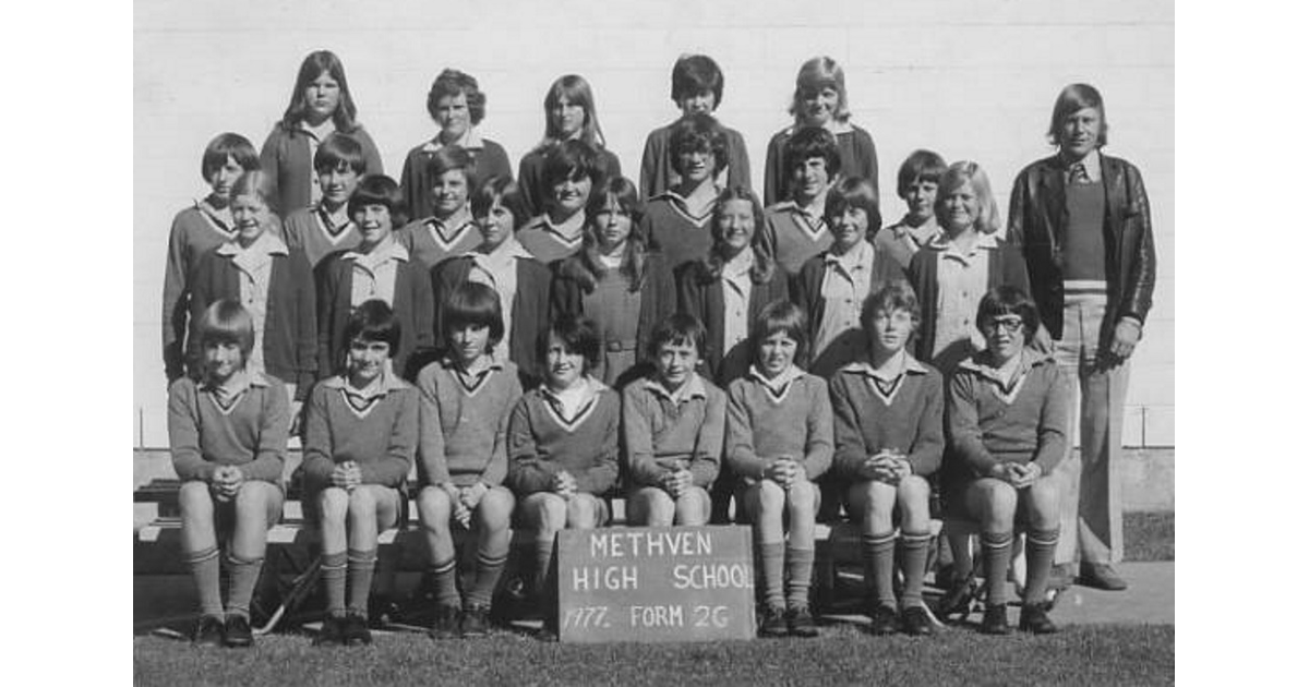 School Photo - 1970's / Methven High School - Methven | MAD on New Zealand