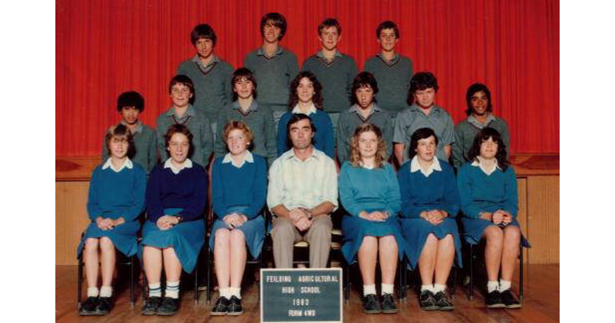 School Photo - 1980's / Feilding High School - Feilding | MAD on New ...