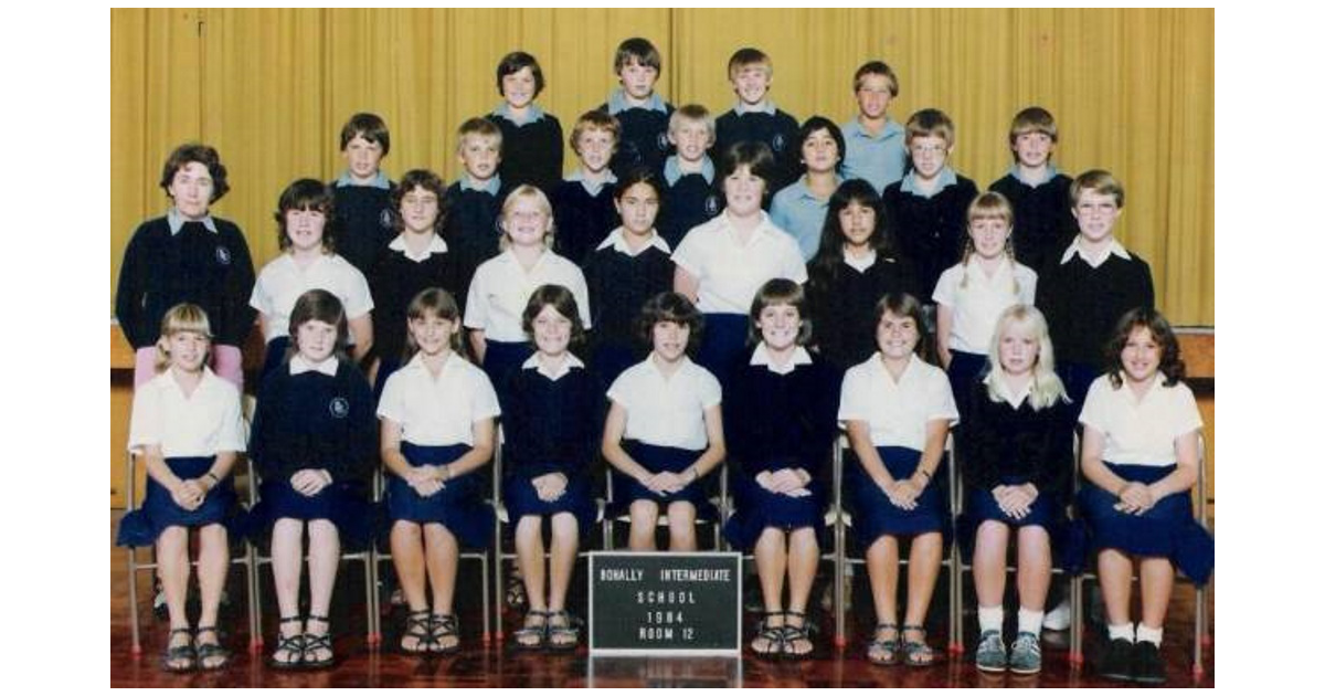 School Photo - 1980's / Bohally Intermediate School - Blenheim | MAD on ...
