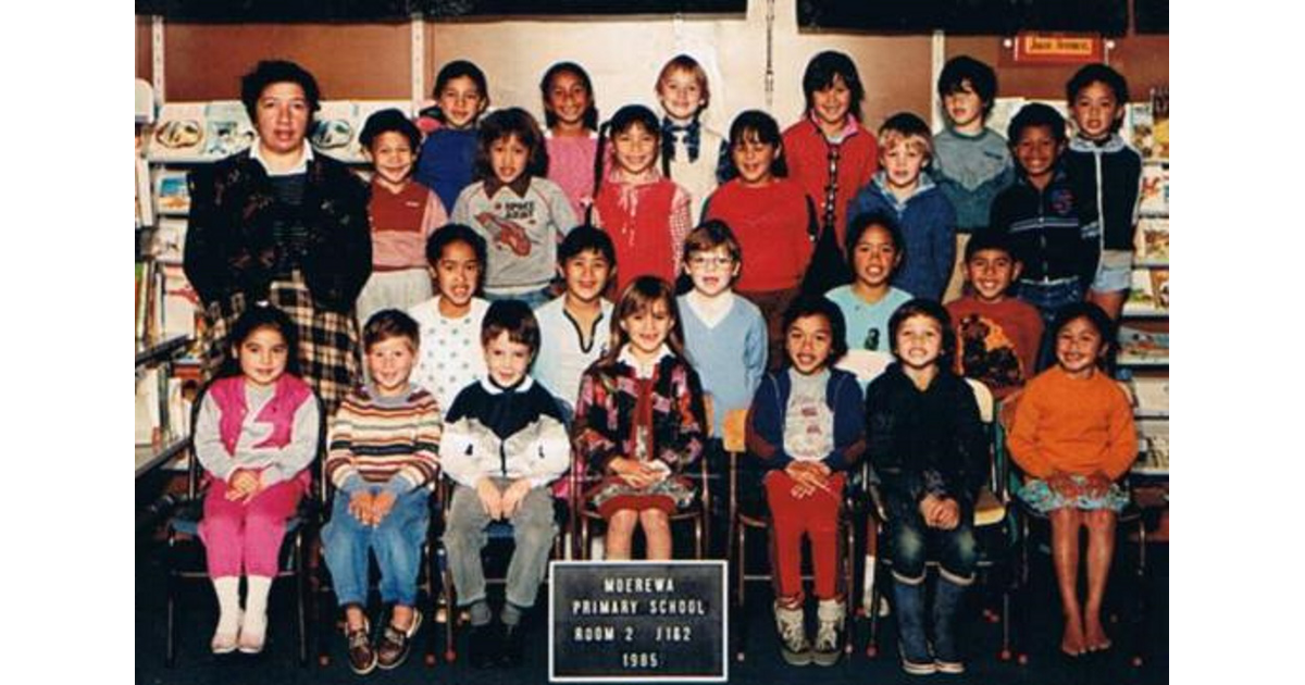 School Photo - 1980's / Moerewa School - Northland | MAD on New Zealand