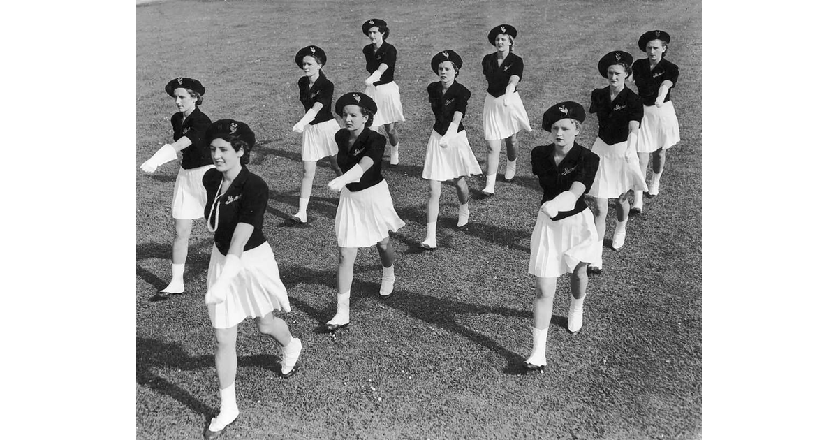 Marching Girls / Photography - Historical | MAD on New Zealand