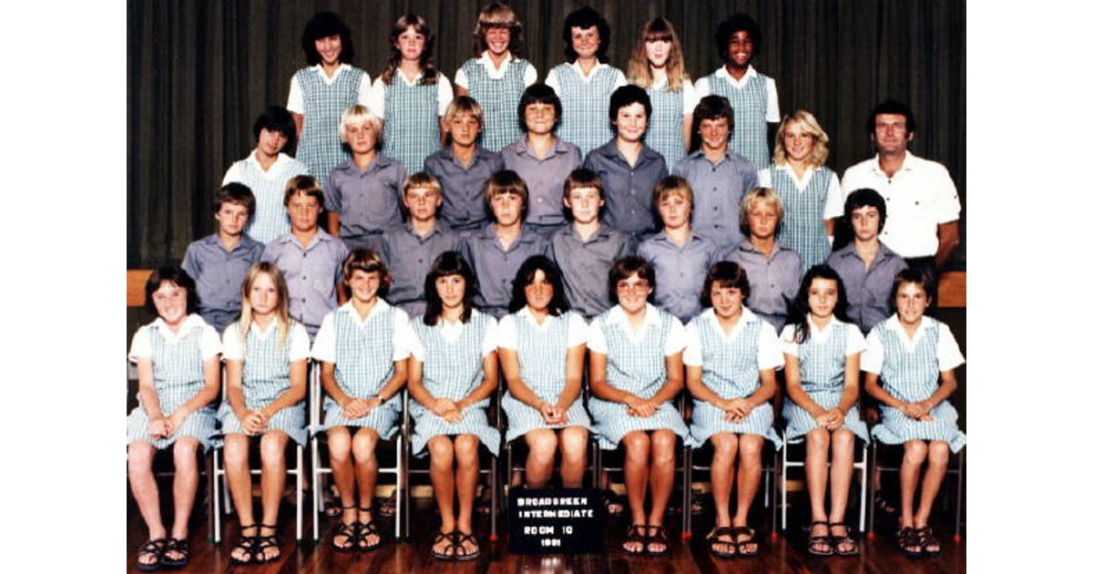 School Photo - 1980's / Broadgreen Intermediate School - Nelson | MAD ...