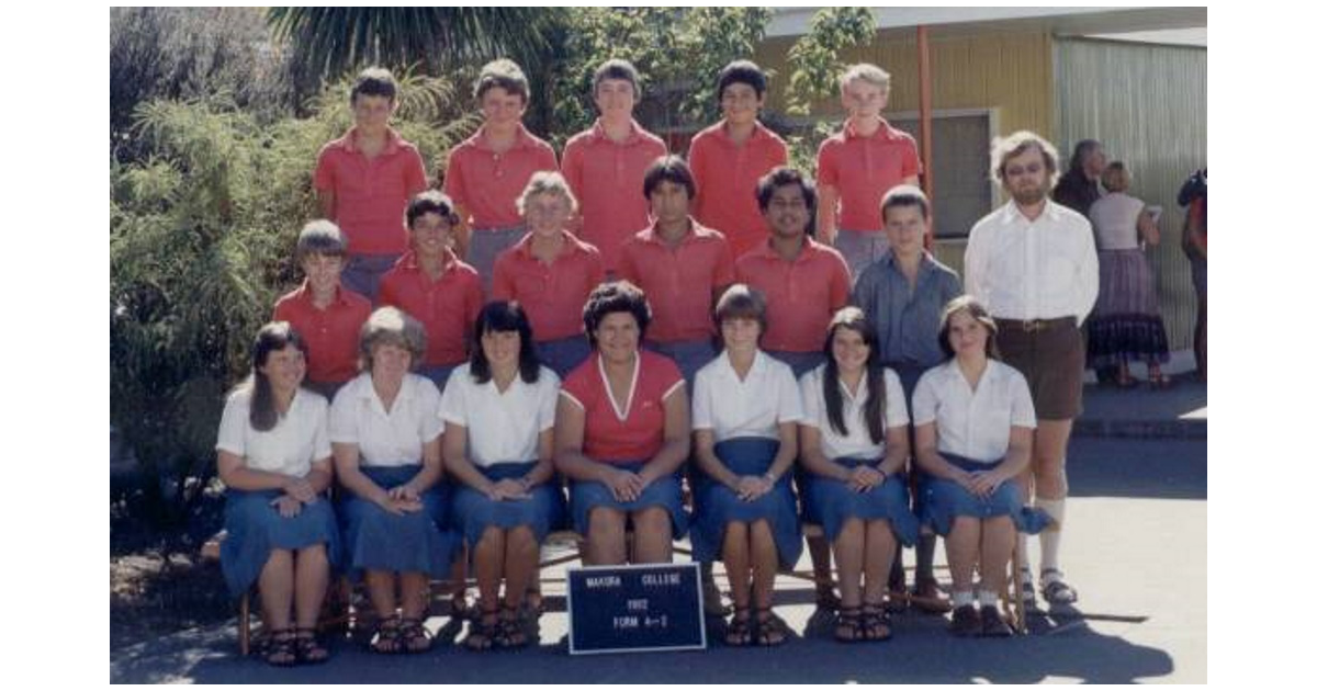 School Photo - 1980's / Makoura College - Masterton | MAD on New Zealand